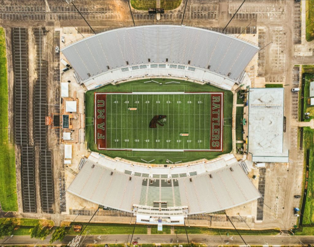 Bragg Memorial Stadium // AT3281 | AerialTallahassee